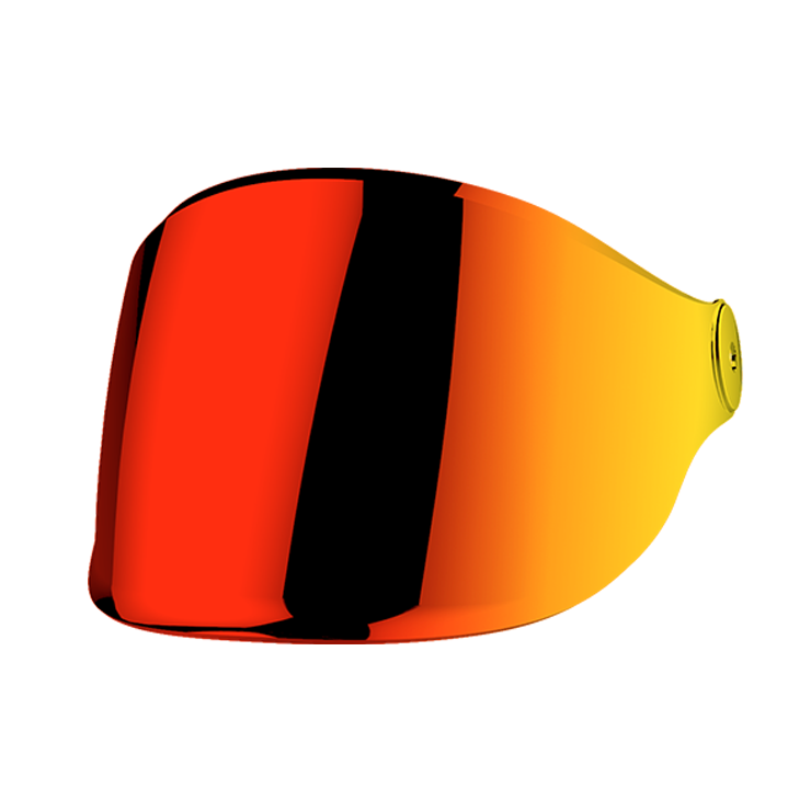 Jet Helmet Visor Irridium Inferno – GUANG Helmets
